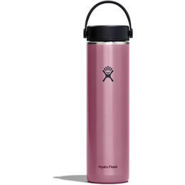 Hydro Flask Isolierflasche "24 OZ LIGHTWEIGHT WIDE FLEX CAP", 710ml, rosa, Trinkflaschen, TempShield️ doppelwandige Vakuumisolierung