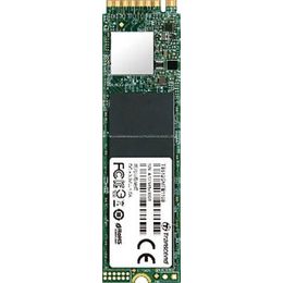 Transcend interne SSD "MTE110S PCIe SSD 128GB", 128 GB, Schreibgeschwindigkeitmaximal 550 MB/s Lesegeschwindigkeitmaximal 1500 MB/s, gr&uuml;n, Festplatten