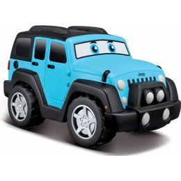 bbJunior Kinder RC-Auto "Jeep Lil Driver Jeep Wrangler", blau, Kunststoff, Fernlenkfahrzeuge