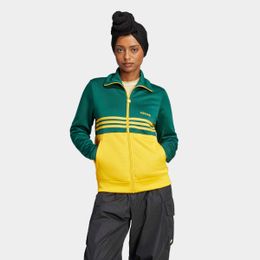 Damen Outdoorjacke "3S TRACKTOP", gelb, Gr. XL, adidas originals, Obermaterial: 100% Polyester, Jacken