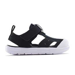 Converse Kinder Sandale "CHUCK TAYLOR UTILITY SANDAL EASY ON", Gr. 26, schwarz-wei&szlig;, Synthetik, Schuhe