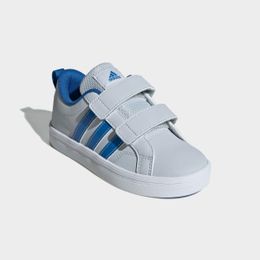 Kinder Klettschuh "VS PACE 2.0 KIDS", adidas Sportswear, Gr. 33, weiß, Synthetik, Textil, Schuhe