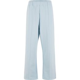 Karl Kani Damen Jogginghose "Karl Kani Signature Straight Leg Sweatpants"light blau, Gr. M, 60% Baumwolle, 40% Polyester, Hosen