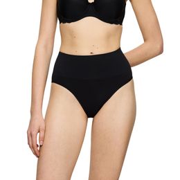 Triumph Damen Shapingslip "Soft Sculpt", Gr. 40, schwarz, Single Jersey, Obermaterial: 78% Polyamid, 22% Elasthan, unifarben, Unterhosen, nahtlos,