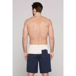 CAMP DAVID Herren Badeshorts, blau, Gr. XXL, bedruckt, Polyamid, Badehosen, mit Logo Print