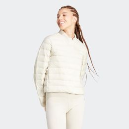 Damen Steppjacke "W HELIONIC L J", grau, Gr. L, adidas Sportswear, Obermaterial: 100% Polyamid. Wattierung: 80% Entendaune, 20% Federn, Jacken