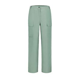 Icepeak Damen Cargohose "D CARGOHOSE ANETI", gr&uuml;n, Gr. 36, Obermaterial: 59% Baumwolle, 41% Polyamid, Hosen, Regulierbare Hosenabschl&uuml;sse, lockere