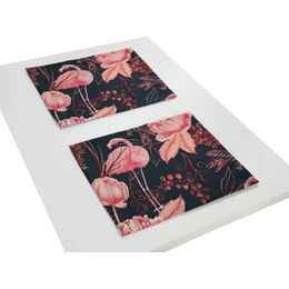 Platzset Adam, B:40cm L:30cm, bunt, Obermaterial: 100% Baumwolle, Platzsets, "Eden", GOTS organic,zertifiziert durch CERES 0242Made in Germany