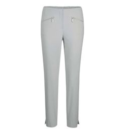 GOLDNER Damen 7/8-Hose "Stretchhose LOUISA, dehnbar & mit Taschen", beige, Gr. 46, Obermaterial: 67% Baumwolle CO. 28% Polyamid PA. 5% Elasthan EL.,