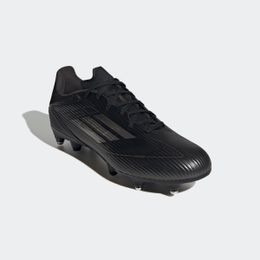 Damen Fußballschuh "F50 LEAGUE SG", adidas Performance, Gr. 42, schwarz, Synthetik, Textil, Schuhe, für nasse und weiche Rasenplätze
