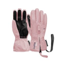 Reusch Kinder Skihandschuhe "Ben"dunkelgrau, pink, Gr. 4, unifarben, 75% Polyester, 25% Polyurethan, Handschuhe, mit praktischer Handgelenkschlaufe