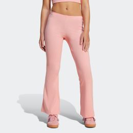 Mädchen Sporthose "RIB PANTS", pink, Gr. 170, adidas originals, Obermaterial: 46% Baumwolle, 45% Viskose, 9% Elasthan, Hosen