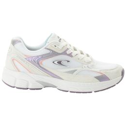 O`Neill O'NEILL Damen Sneaker "MONTAUK WOMEN LOW", Gr. 41sanftes wei&szlig;, misty lila, Synthetik, Textil, Schuhe