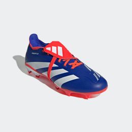 Damen Fußballschuh "PREDATOR LEAGUE FOLD-OVER TONGUE FG", adidas Performance, Gr. 44, blau, Synthetik, Schuhe, für Rasenplätze