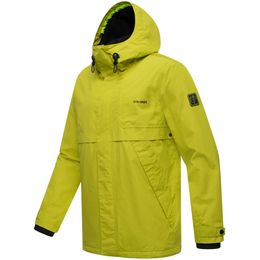 STONE HARBOUR Herren Regenjacke "Zanjaar", gr&uuml;n, Gr. S, Obermaterial: 100% Nylon; Innenfutter: 100% Polyester; &Auml;rmelfutter: 100% Polyester, Jacken,