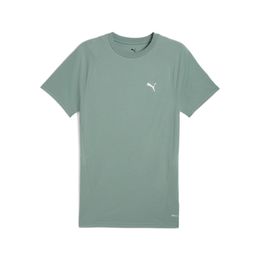 Puma Herren T-Shirt "EVOSTRIPE TEE", grün, Gr. XL, unifarben, Jersey, Obermaterial: 65% Polyester, 35% Viskose, Shirts
