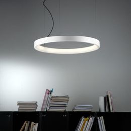 Martinelli Luce Lunaop Pendelleuchte, LED, 40001/2700/BI+40013/BI,