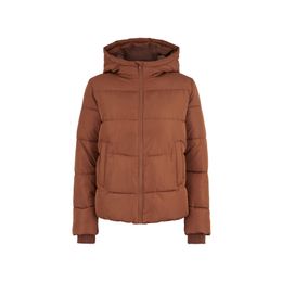 Tchibo - Steppjacke mit Kapuze - Damen - Gr. 42 - cognac