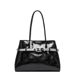 Liebeskind Berlin Schultertasche 'Nori' Damen Gr&ouml;&szlig;e 1 schwarz / perlwei&szlig;
