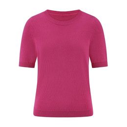 Peter Hahn - Rundhals-Twinset, pink, Gr. 38 / S - Baumwolle