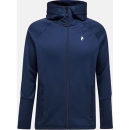 Peak Performance Rider Fleecejacke Herren - Gr&ouml;&szlig;e XL - blau
