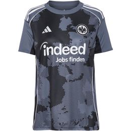 Adidas Eintracht Frankfurt 25-26 3rd Teamtrikot Damen - Gr&ouml;&szlig;e M - grau