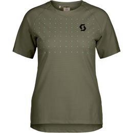 Scott SCO Tee Ws Trail Vertic Pro SS Funktionsshirt Damen - Gr&ouml;&szlig;e L - gr&uuml;n