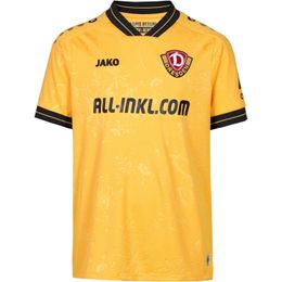 Jako Dynamo Dresden Home Teamtrikot Kinder - Gr&ouml;&szlig;e 140 - gelb