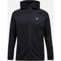 Peak Performance Rider Fleecejacke Herren - Gr&ouml;&szlig;e XXL - schwarz