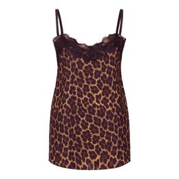 Cloud5ive Top Damen Gr&ouml;&szlig;e L camel / dunkelbraun / schwarz