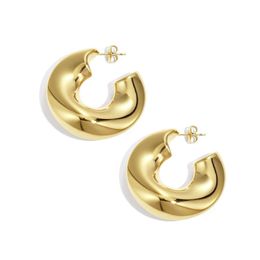 Cala Rose Ohrringe 'CHUNKY HOOP' Damen Größe One Size gold