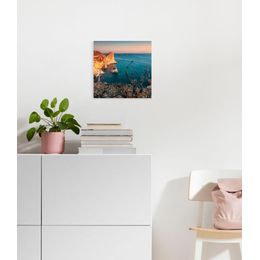 Leinwandbild Komar "Steep Cove - Gr&ouml;&szlig;e 30 x 30 cm", bunt (farbe bild(er): bunt), B:30cm H:30cm T:2cm, Holz, Papier, Bilder, Leinwandbild, Keilrahmenbild mi Echtholzrahmen