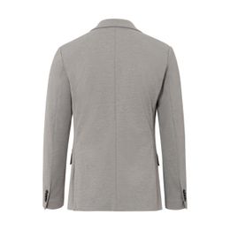 Anzugsakko Thomas Goodwin "Sakko", Herren, Gr. 102, grau (lightgrau), 60% Polyester;35% Viskose;5% Elasthan, unifarben, slim fit, mit Knöpfen, Sakkos