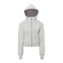 Imily Bela Zip-Up Hoodie female Grey size S