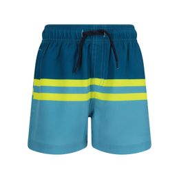 Badeshorts ZIGZAG "Bossa", Kinder, Gr. 116, EURO-Größen, blau, Elasthan, Polyamid, mehrfarbig, Badehosen Badeshorts, in bequemer und stretchiger Qualität