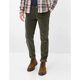 Chinohose Brax "Style FABIO", Herren, Gr. 32, L&auml;nge 30, olivgr&uuml;n, Web, 98% Baumwolle, 2% Elasthan, Hosen Chinohose