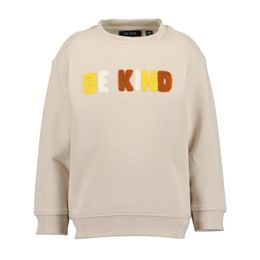 Sweater Blue Seven "Blue Seven Sweatshirt", Jungen, Gr. 104, 0430, kiesel, 100% Baumwolle, normal normal, Rundhals, gerader Abschluss, Sweatshirts Sweater