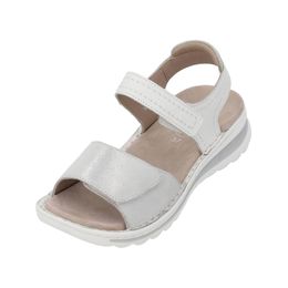 Ara Sandale 'Tampa' Damen Gr&ouml;&szlig;e 41 silber / offwhite