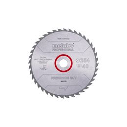 Metabo S&auml;geblatt "precision cut wood - professional", 254x2,4/1,6x30, Z40 WZ 20&deg; (628059000)