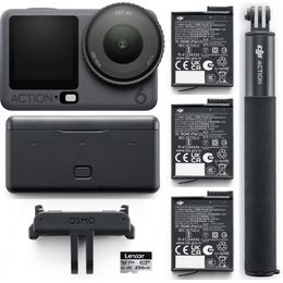 DJI Osmo Action 6 Adventure Combo + Lexar Silver Plus MicroSDXC 256GB