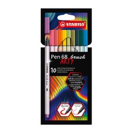 Stabilo Filzstifte ''Pen 68 brush - ARTY'' - 10 St&uuml;ck - 11% | Schulzubehoer