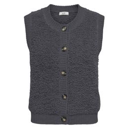 Jacqueline de Yong JDY Pullunder in Anthrazit - 28% | Gr&ouml;&szlig;e M | Damen-pullover-cardigans