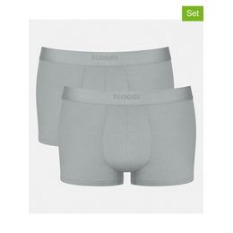 Sloggi 2er-Set: Boxershorts ''Ever Ease'' in Grau - 11% | Größe L | Herren-waesche