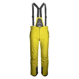 Killtec Ski-/ Snowboardhose "Larok" in Gelb - 52% | Gr&ouml;&szlig;e S | Herren-outdoorhosen