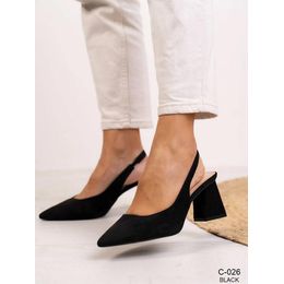 Bellucci Slingpumps in Schwarz - 58% | Gr&ouml;&szlig;e 37 | Pumps