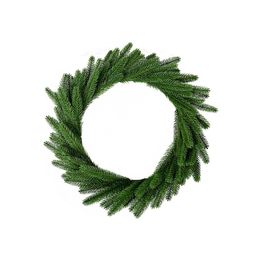 Clayre & Eef Clayre & Eef Dekokranz "Weihnachten" in Gr&uuml;n - &Oslash; 63 cm - 32% | Dekofiguren