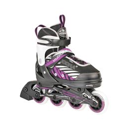 Hudora Inlineskates "Mia" in Schwarz/ Lila - ab 5 Jahren - 37% | Gr&ouml;&szlig;e 33-36 | Damen-outdoor-ausruestung