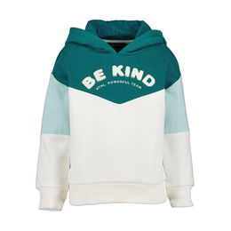 Blue Seven Hoodie in Wei&szlig;/ Blau - 47% | Gr&ouml;&szlig;e 92 | Kinder-sweatshirts-jacken