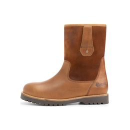 NoGRZ Leder-Boots "R.Cassels" in Hellbraun - 66% | Gr&ouml;&szlig;e 37 | Damen-stiefel