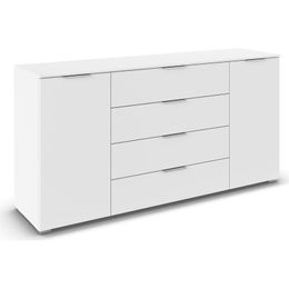 Rauch Kombikommode &raquo;Sideboard T&uuml;rkommode Schubladenkommode Kommode ASTANA&laquo; Breite 160 cm / H&ouml;he 81 cm, mit 4 Einlegeb&ouml;den, 2-t&uuml;rig, 4 ger&auml;umige 